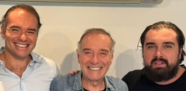 Olin Batista surge irreconhecível em foto rara com Eike e Thor