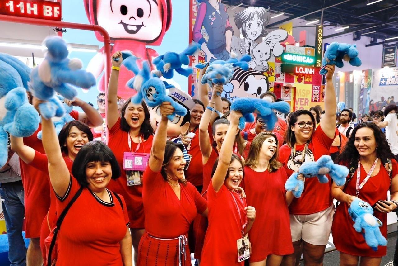 CCXP 2019: Cosplayers promovem 'Monicaço' com a presença da Mônica ...