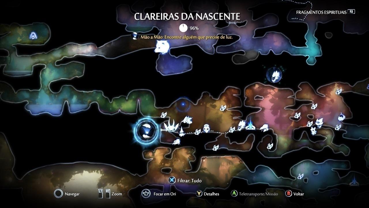 Ori and the Will of the Wisps: Como completar a quest que mostra todos ...