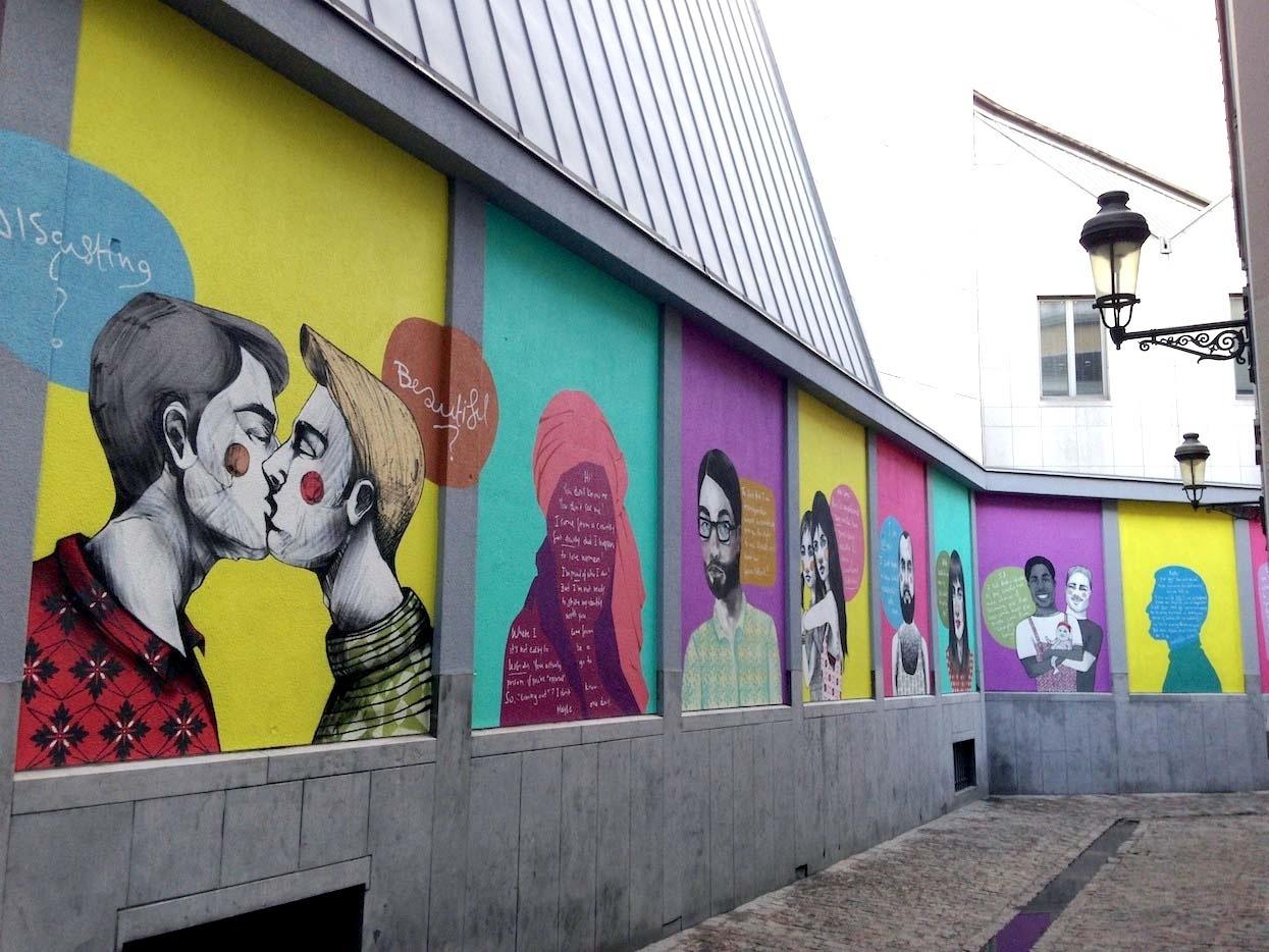 Fotos: Arte LGBT nas ruas: conheça o trabalho de artistas que apoiam a ...