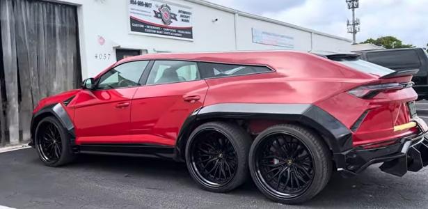 Lamborghini 6x6 prova que imaginação não tem limites