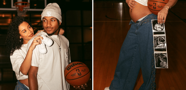 Ana Zortea, brasileira, anuncia gravidez com atleta da NBA