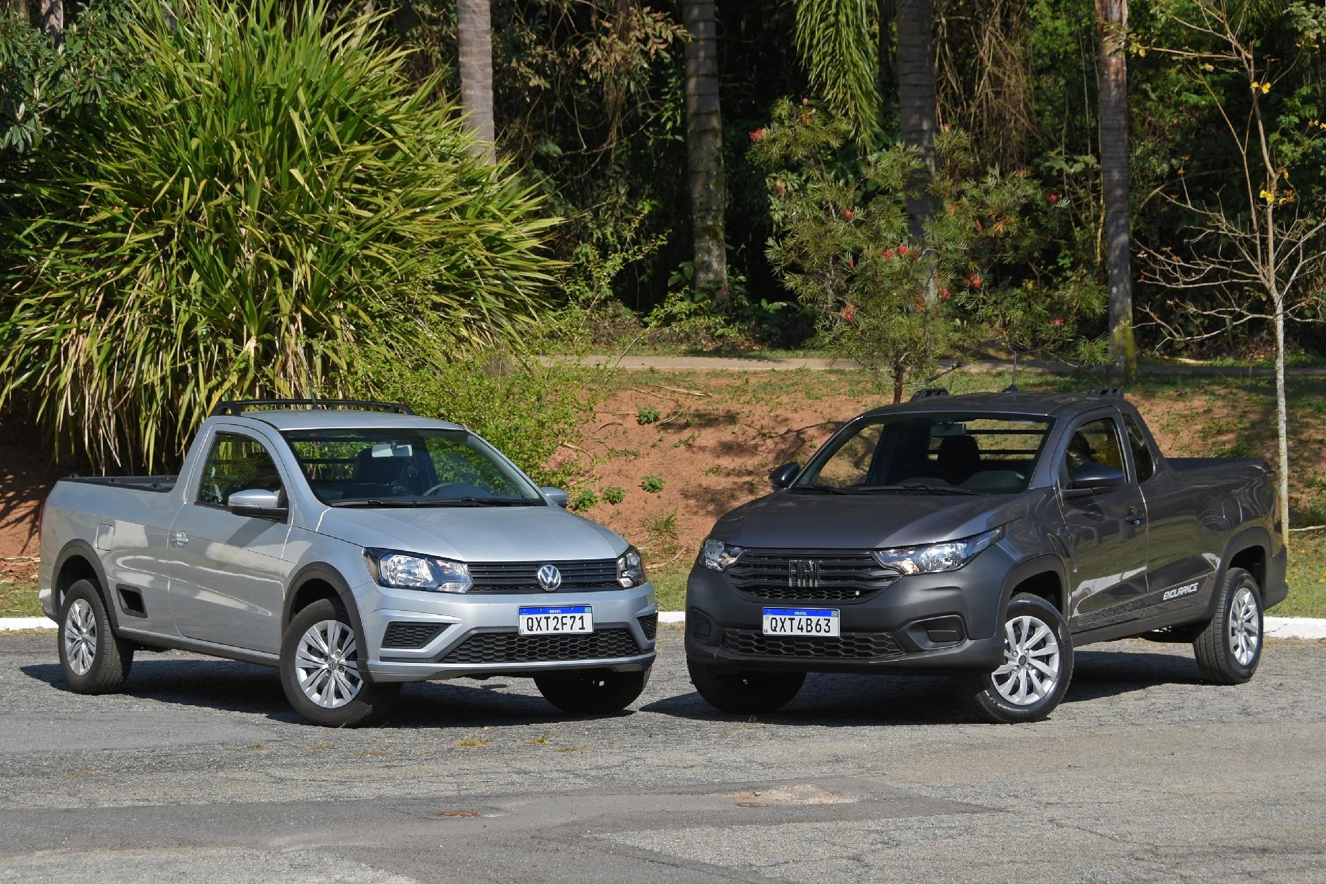 Saveiro x Strada: qual é a melhor picape leve?