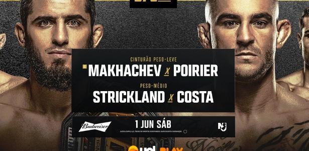 UFC 302: Acompanhe ao vivo com UOL Play!