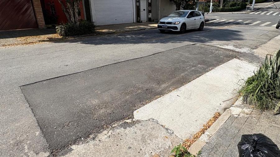 Asfalto recortado: reparo nas ruas de SP cria desnível para motoristas