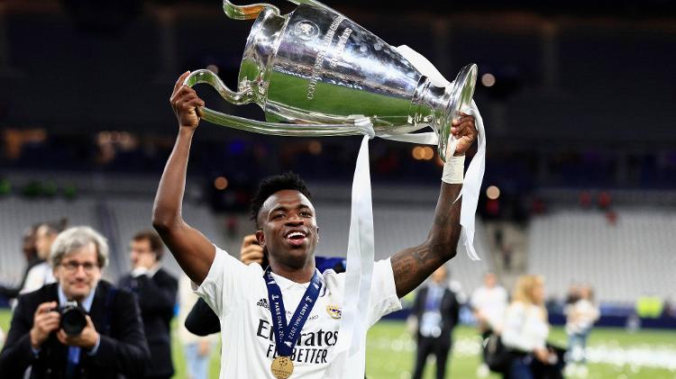 Vinícius Jr chega a 200 jogos pelo Real Madrid