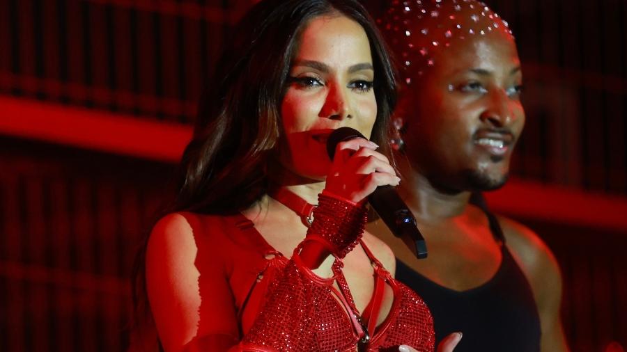 Anitta fala de show 'com gosto' e liberdade no Rock the Mountain