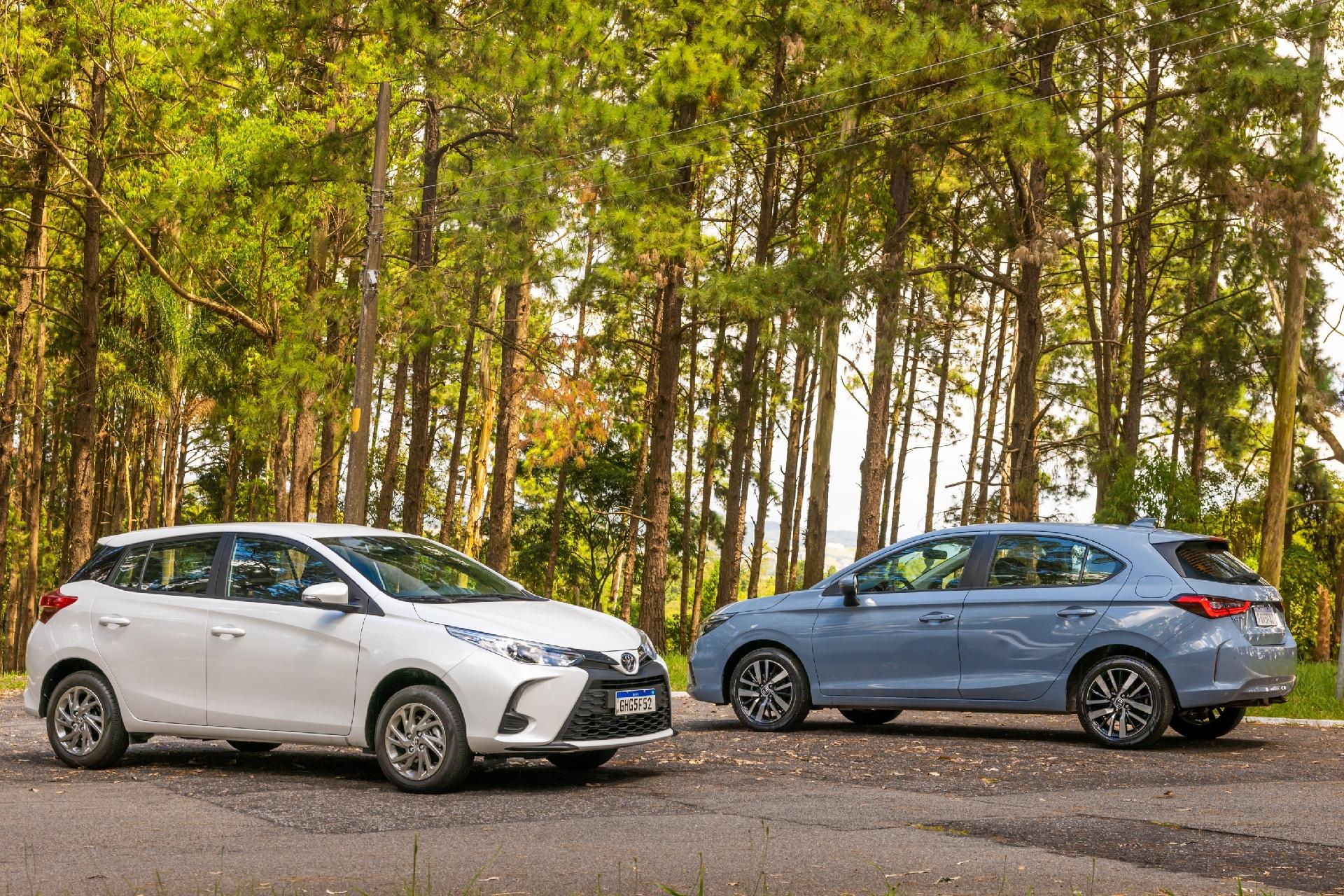 City x Yaris: qual o melhor hatch compacto premium do mercado?