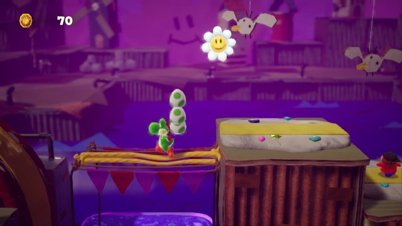 Fotos: "Yoshi's Crafted World" - Como conseguir todas as Smiley Flowers ...