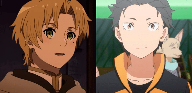 Rudeus, Subaru e outros protagonistas de anime para se torcer contra