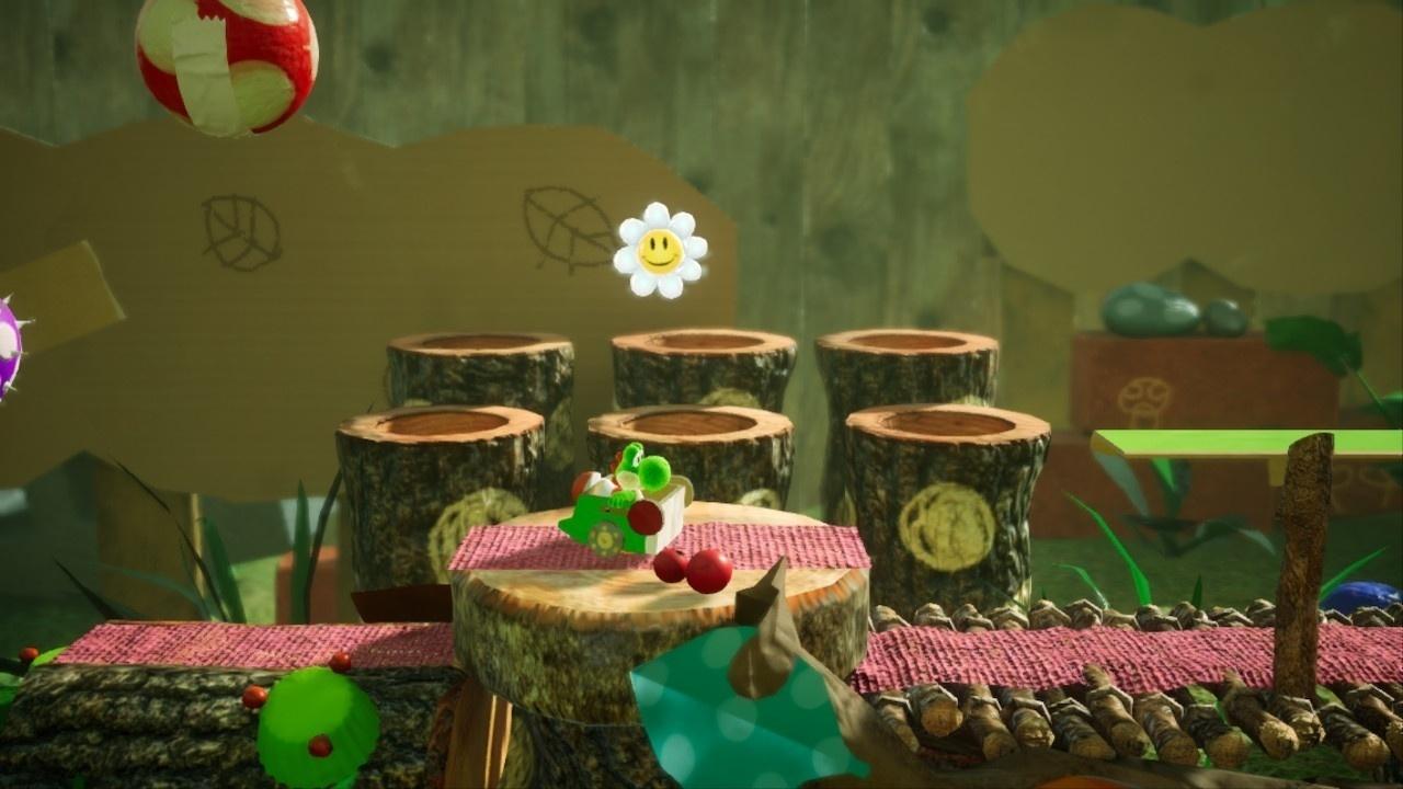 Fotos: "Yoshi's Crafted World" - Como conseguir todas as Smiley Flowers ...