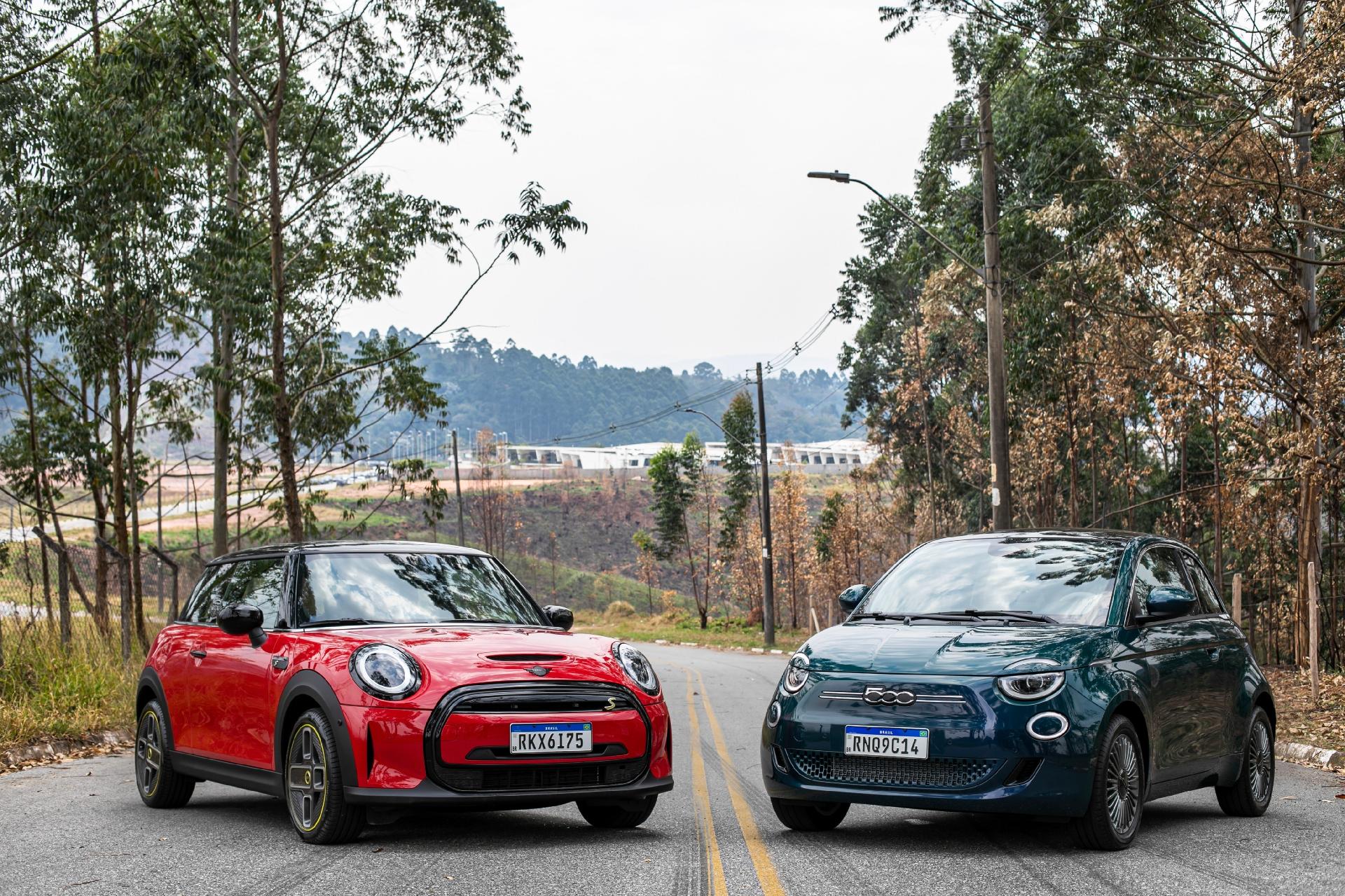 Fiat 500 e Mini Cooper: elétricos e retrôs a R$ 240 mil valem a pena?