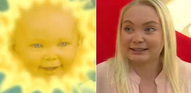Jovem que fez o sol de "Teletubbies" diz que foi descoberta em hospital ...