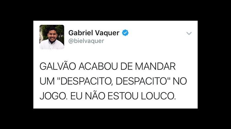 Galvão Bueno manda 'Despacito' no jogo do Palmeiras - BOL Memes