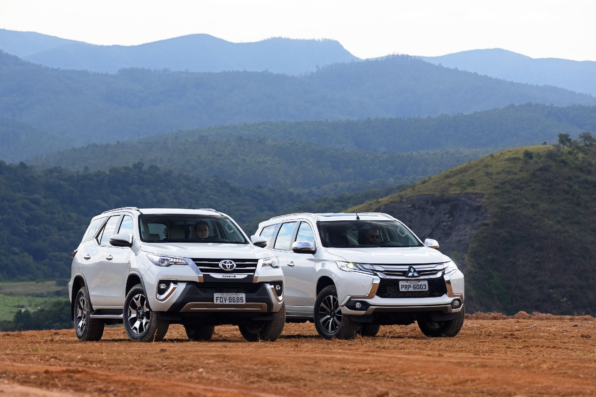 Duelo: Pajero Sport encara SW4 no confronto de SUVs "raiz" para 7 ...