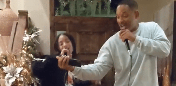 Will Smith e filha cantam Garota de Ipanema em festa de Natal; veja ...