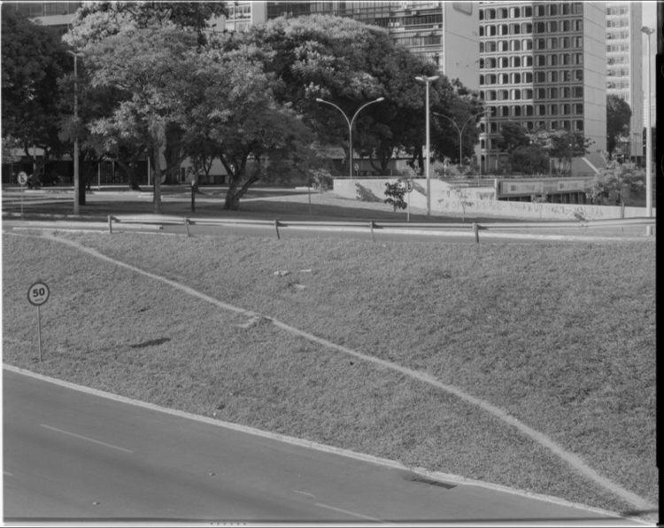 Linhas de desejo: caminhos são criados por pedestres em Brasília