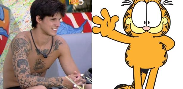BBB 23: Gabriel compara Bruno a personagem de quadrinho Garfield