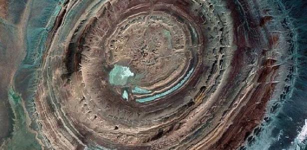 Olho do Saara: visível do espaço, formação no deserto intriga a ciência ...