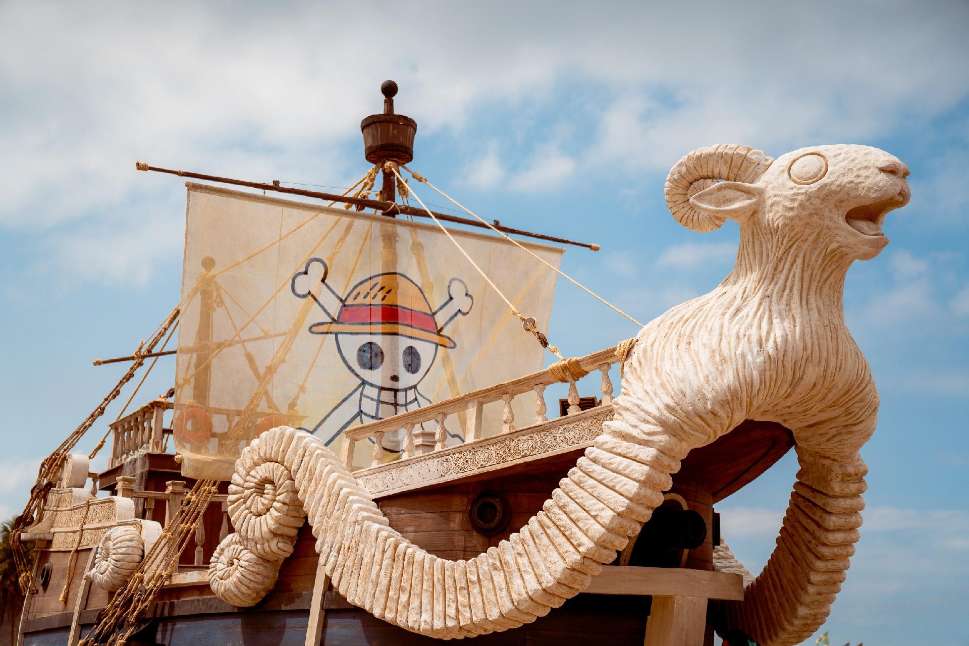 Descubra as origens pirata e viking dos navios da série 'One Piece'