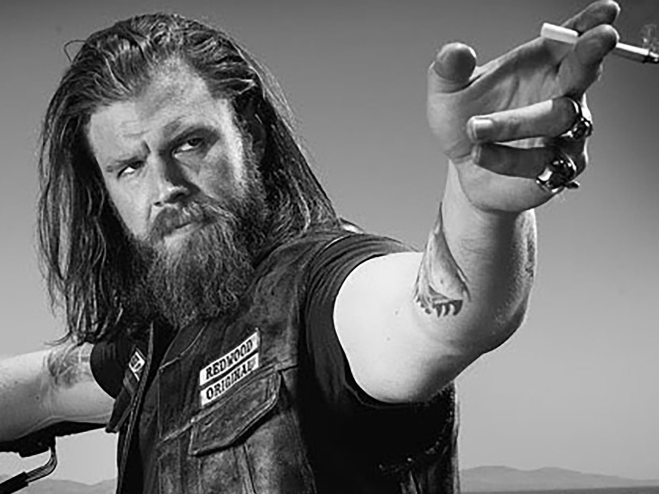 Tatuagem De Ryan Hurst Filhos Da Anarquia Opie! I Miss You!!! R.I.P.