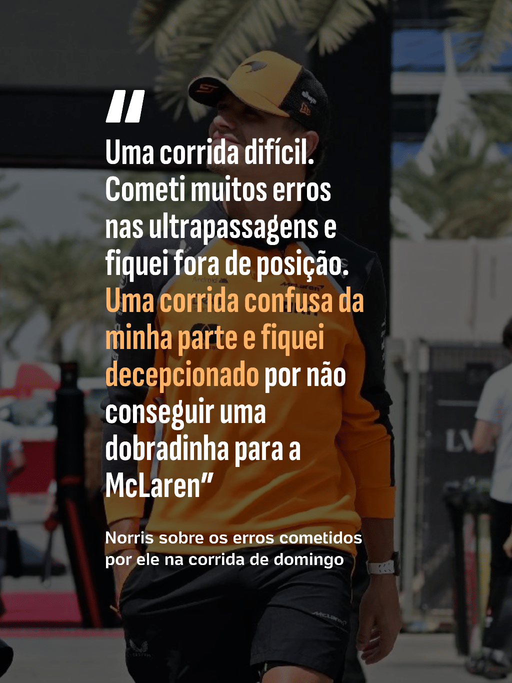 "Parecia que tava tudo sob controle": As frases do GP do Bahrein de ...