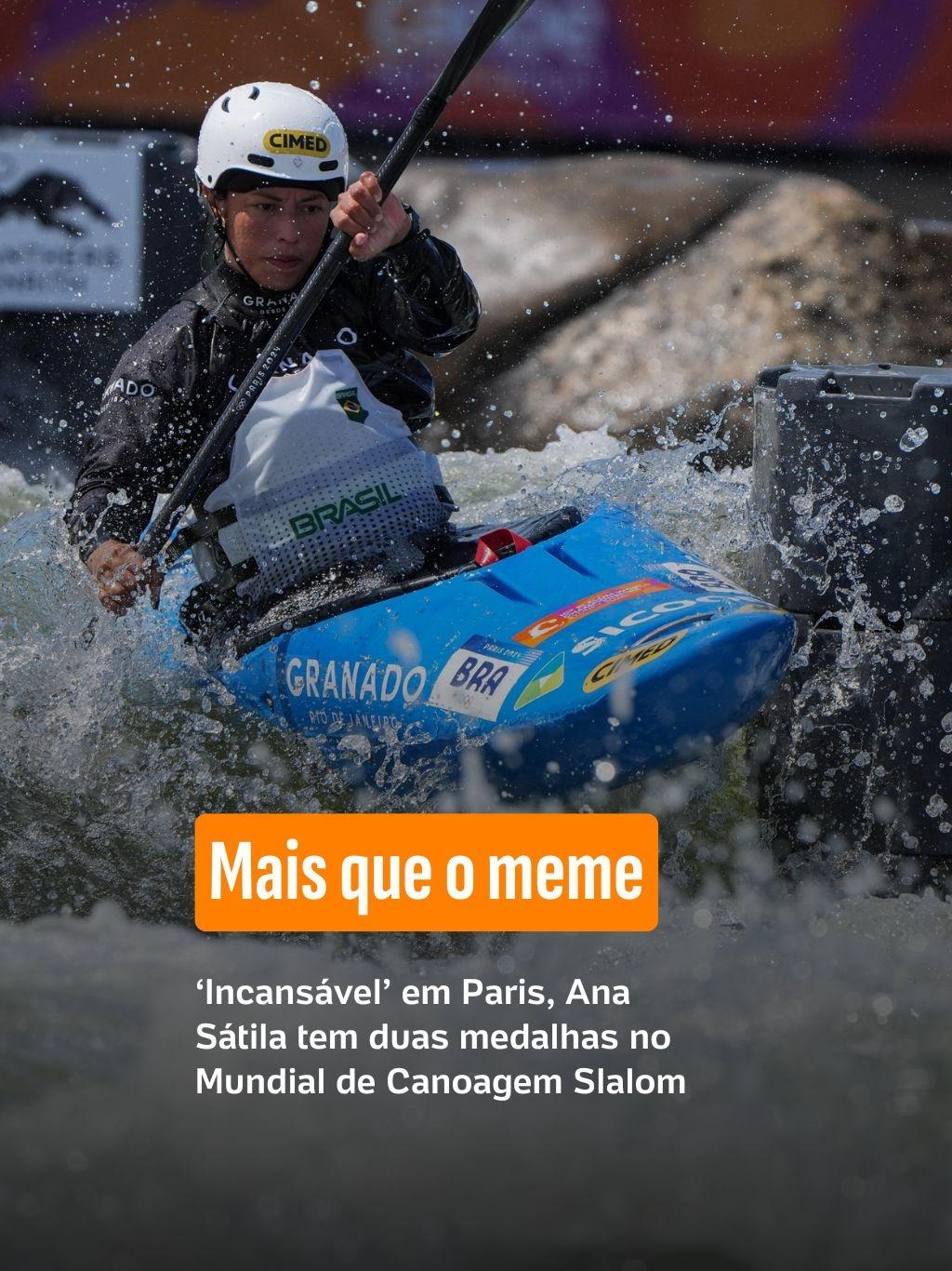 Ana Sátila ganha medalhas no Mundial e prova ser mais que o meme olímpico