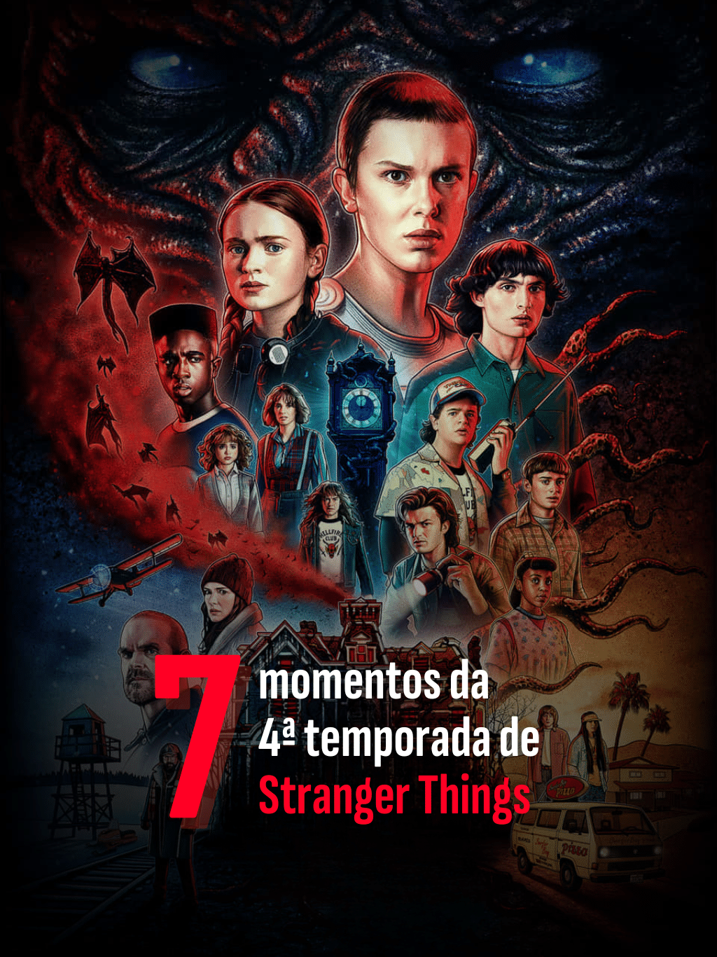 7 momentos da 4ª temporada de Stranger Things