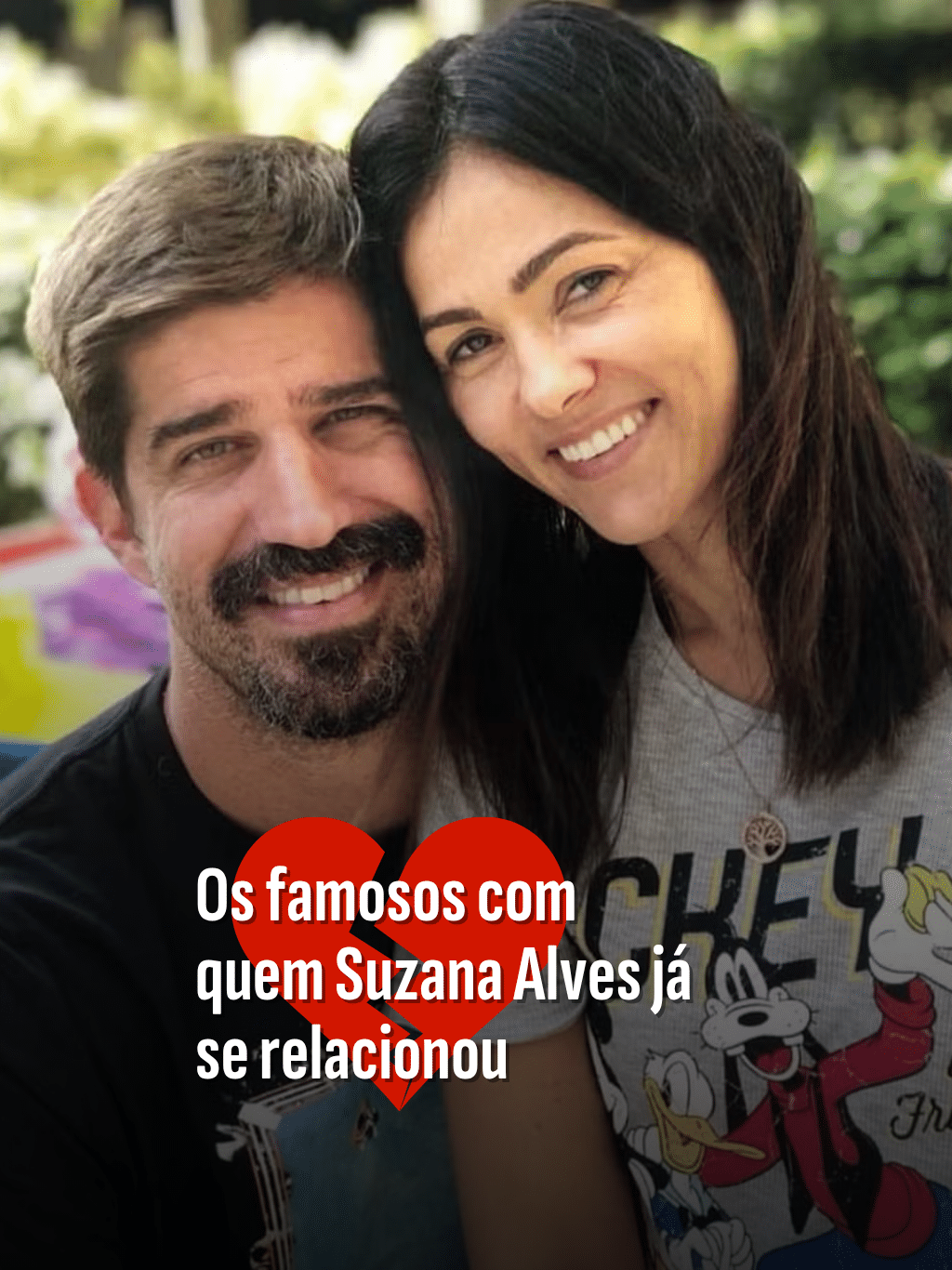 Os famosos com quem Suzana Alves, ex-Tiazinha, se relacionou