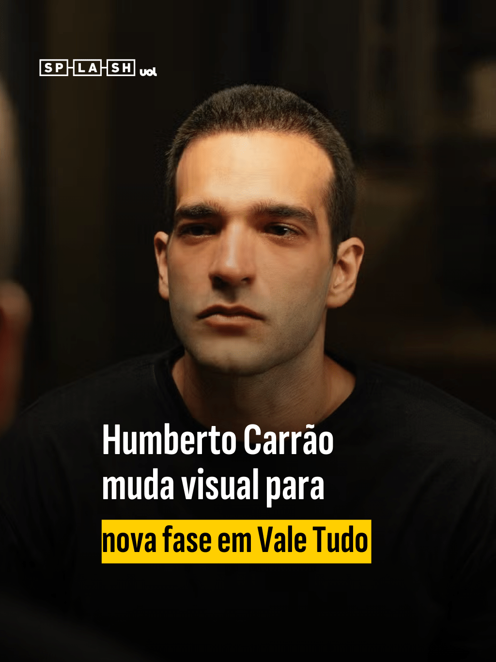 Humberto Carrão muda visual para nova fase em 'Vale Tudo'; veja