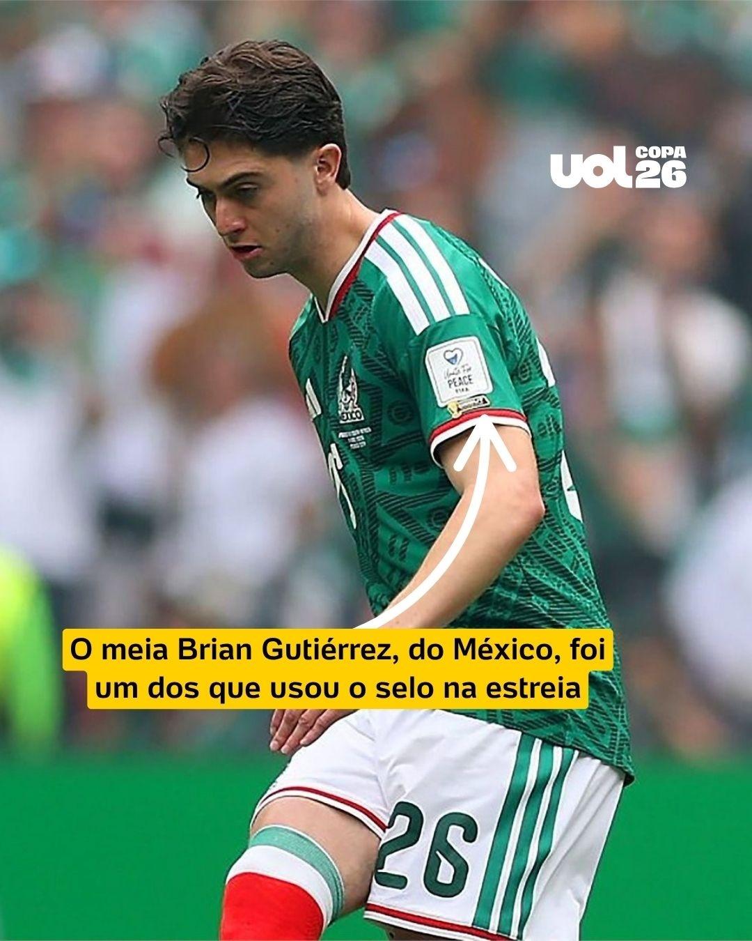 Copa de 2026 tem selo de estreante na camisa de jogadores; veja