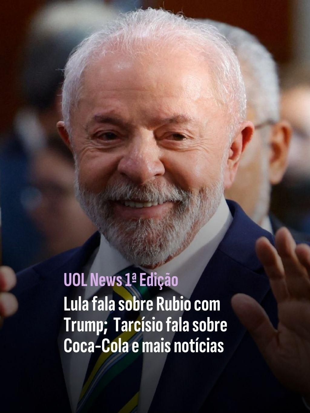 UOL News 1ª Edição: destaques da manhã de 07/10/2025