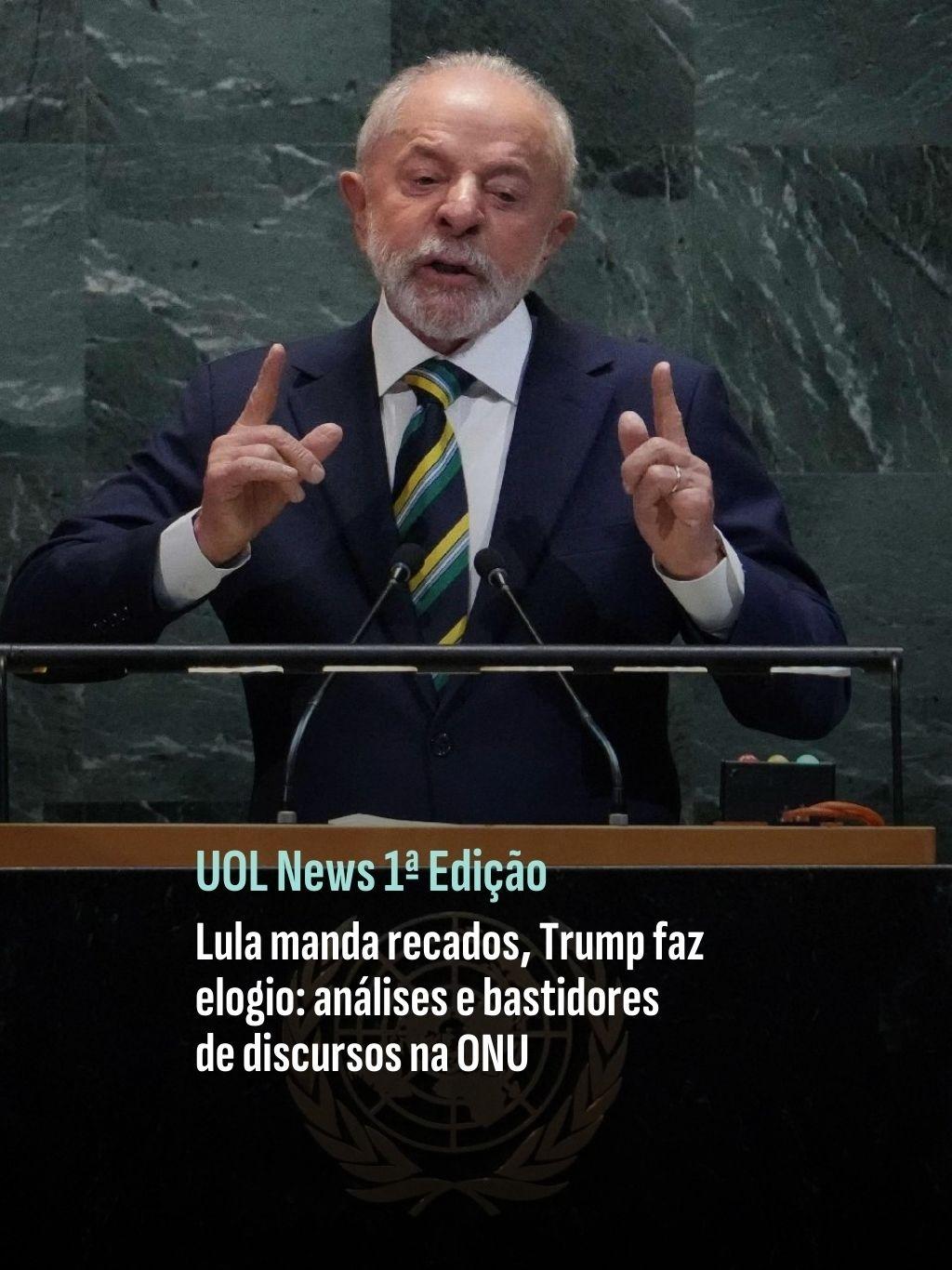 UOL News 1ª Edição: destaques da manhã de 23/09/2025