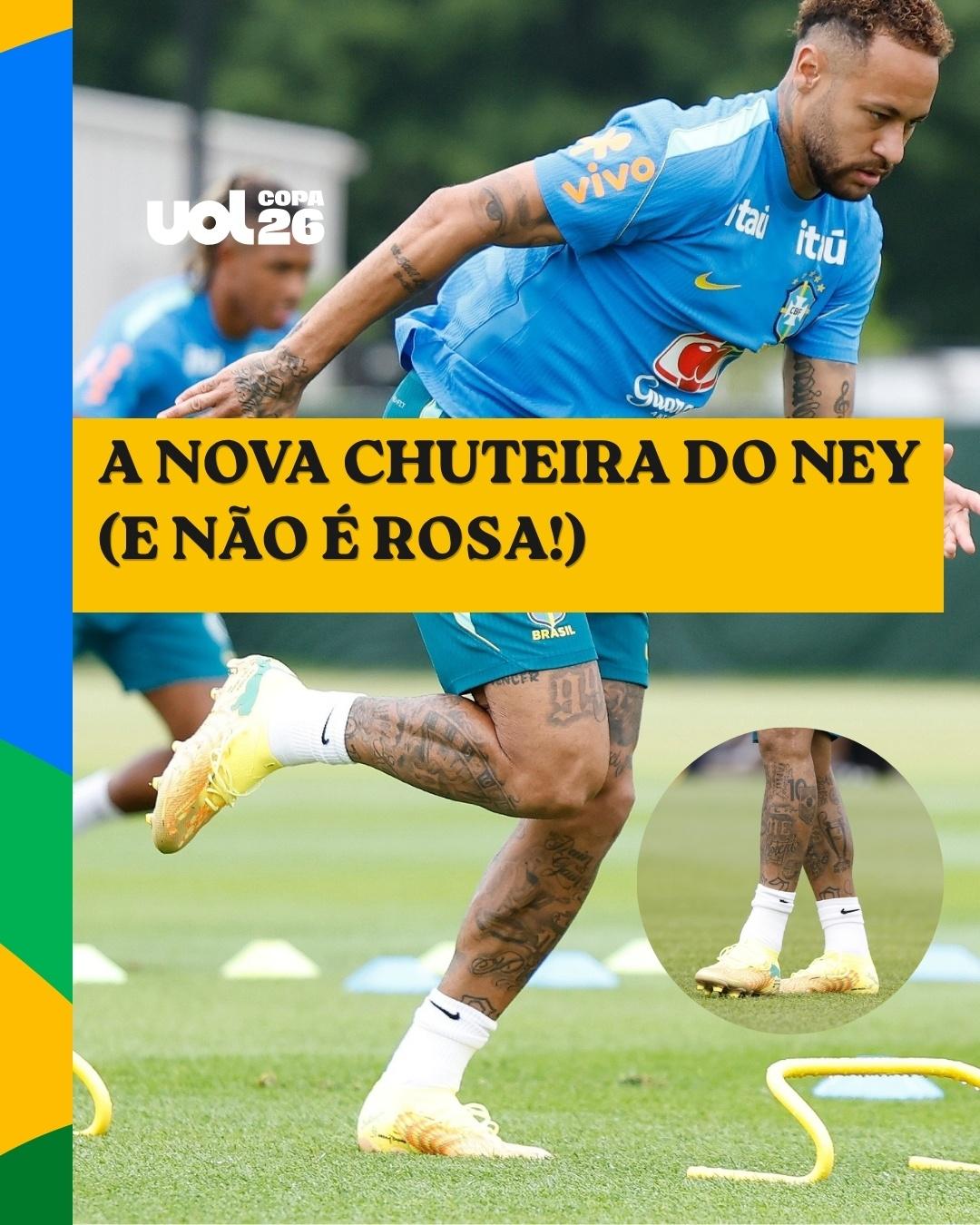 Neymar muda visual e brinca nas redes sociais: 'domingou'