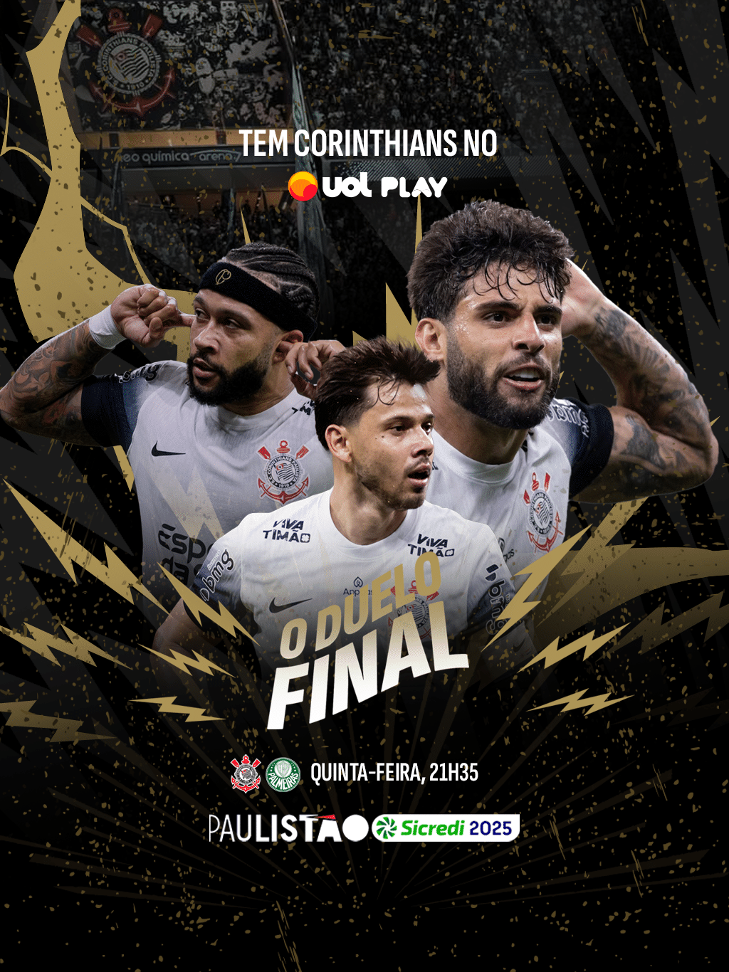 Final do Paulistão entre Corinthians x Palmeiras é com transmissão do ...