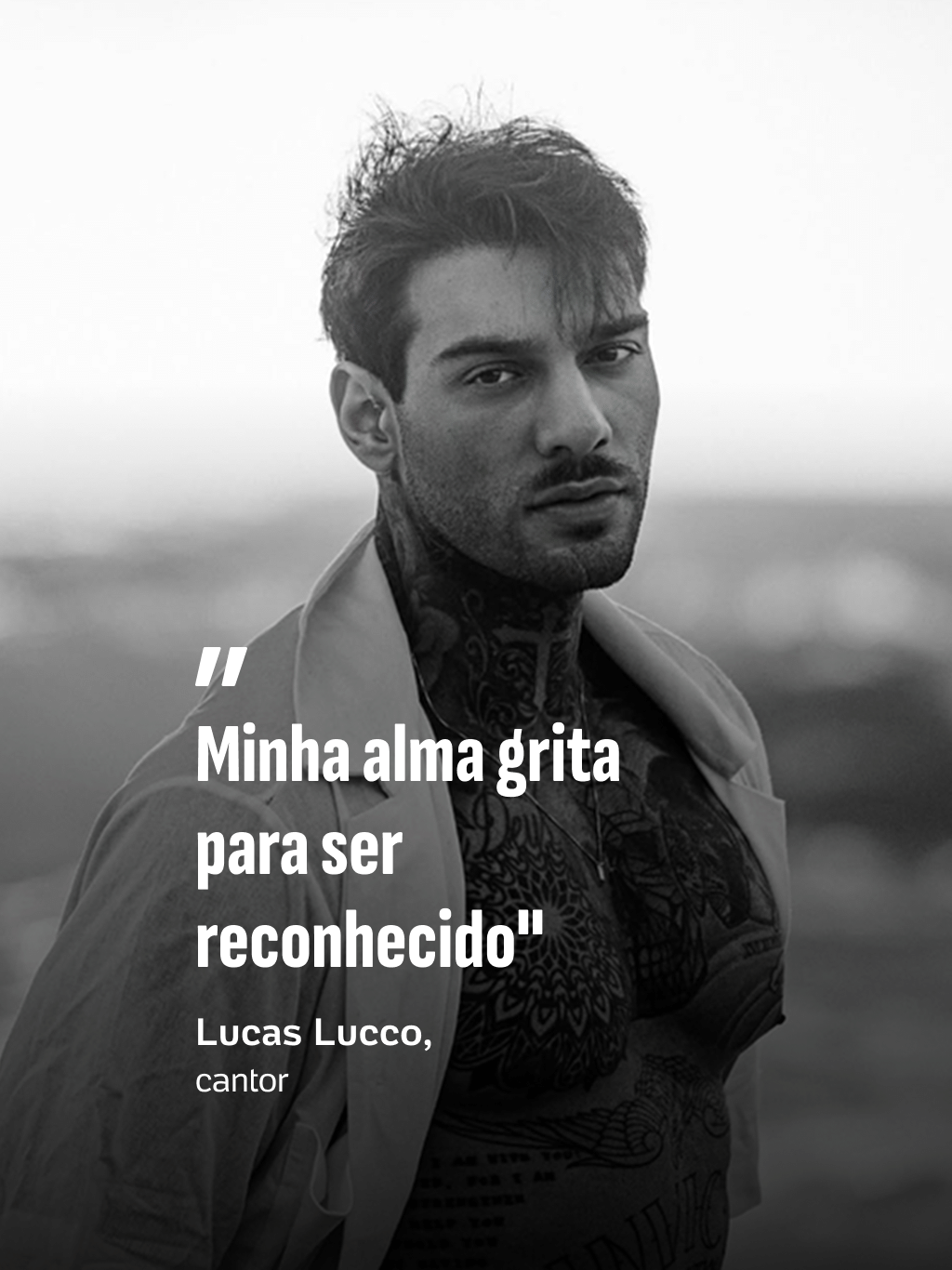Lucas Lucco quer ser reconhecido como artista 'multi': 'Minha alma grita'