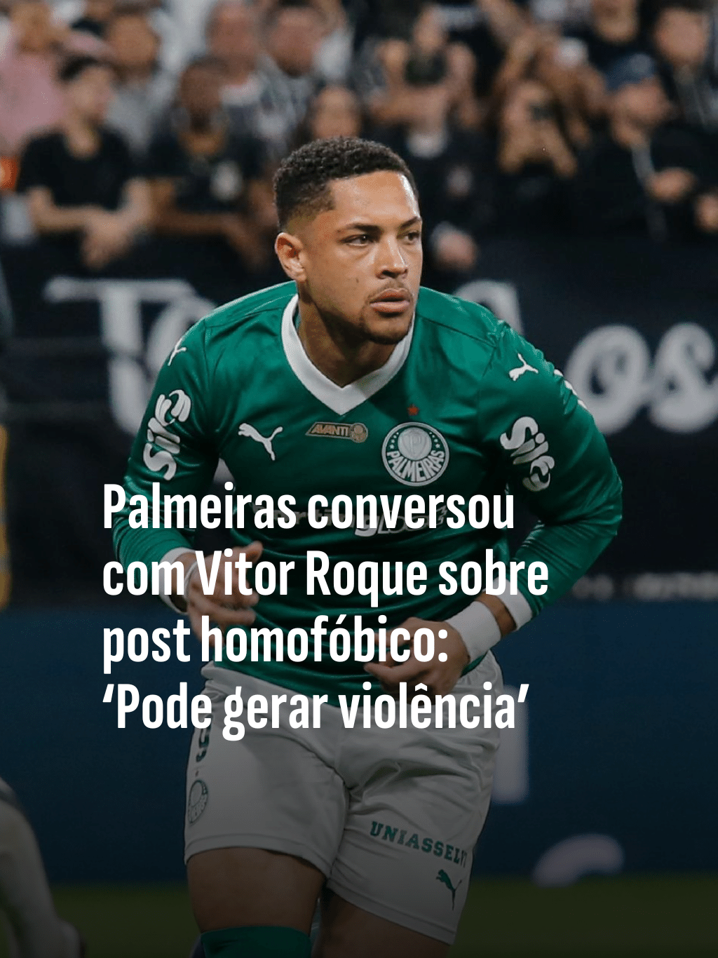 Palmeiras conversou com Vitor Roque sobre post homófobico: 'Pode gerar ...
