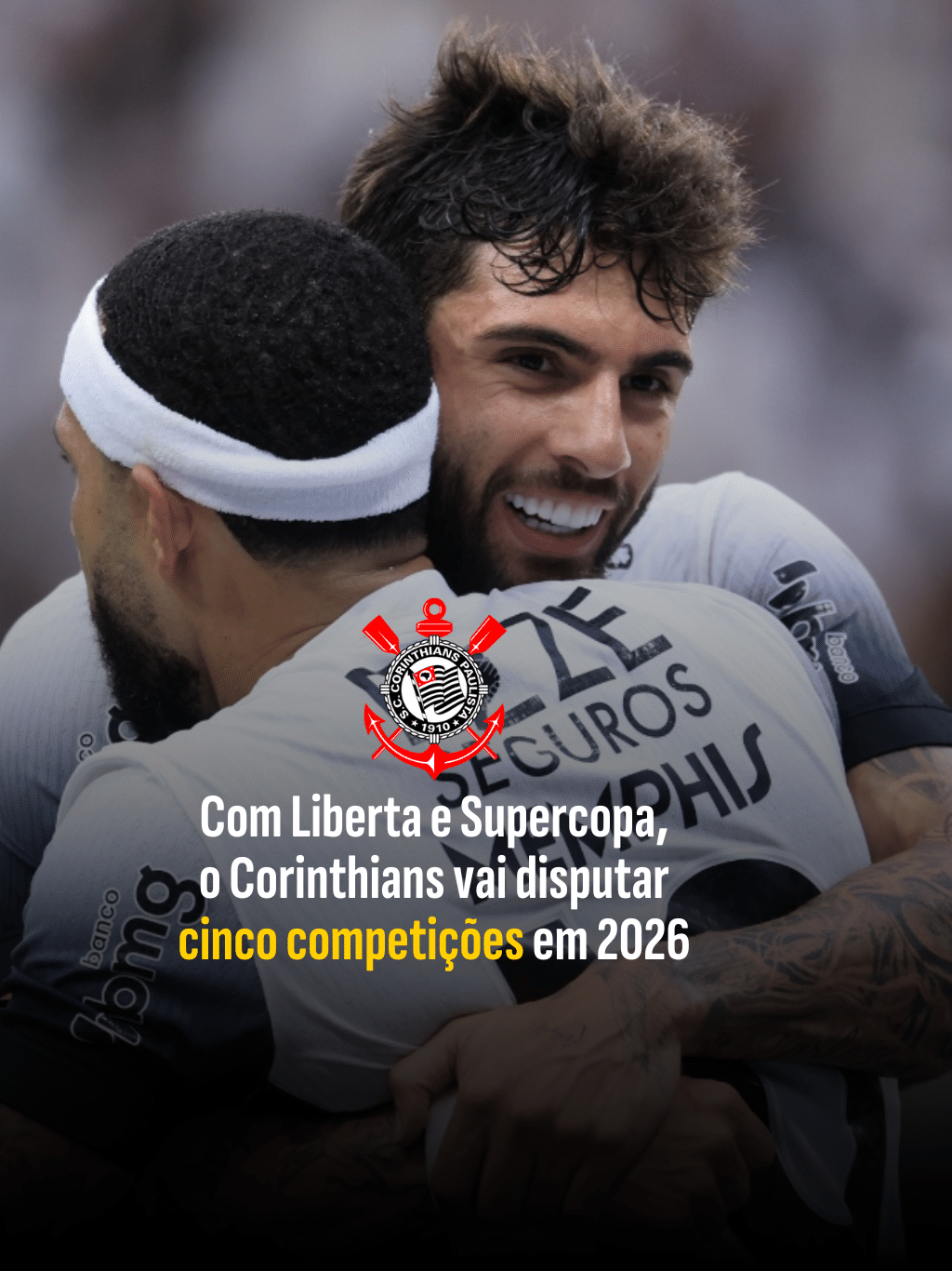 Corinthians se garante na Supercopa Rei e vai enfrentar o Flamengo