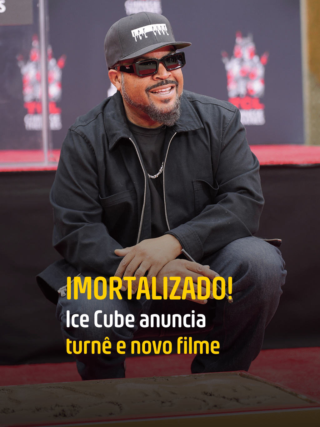 Imortal do hip-hop: Ice Cube anuncia filme e nova turnê