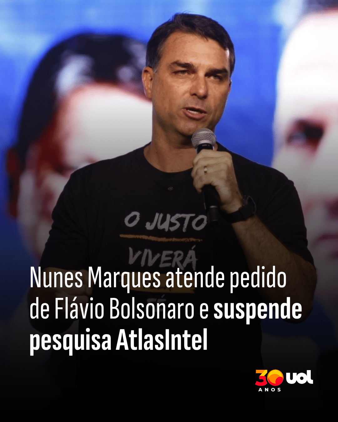 Nunes Marques aceita pedido de Flávio e suspende pesquisa AtlasIntel