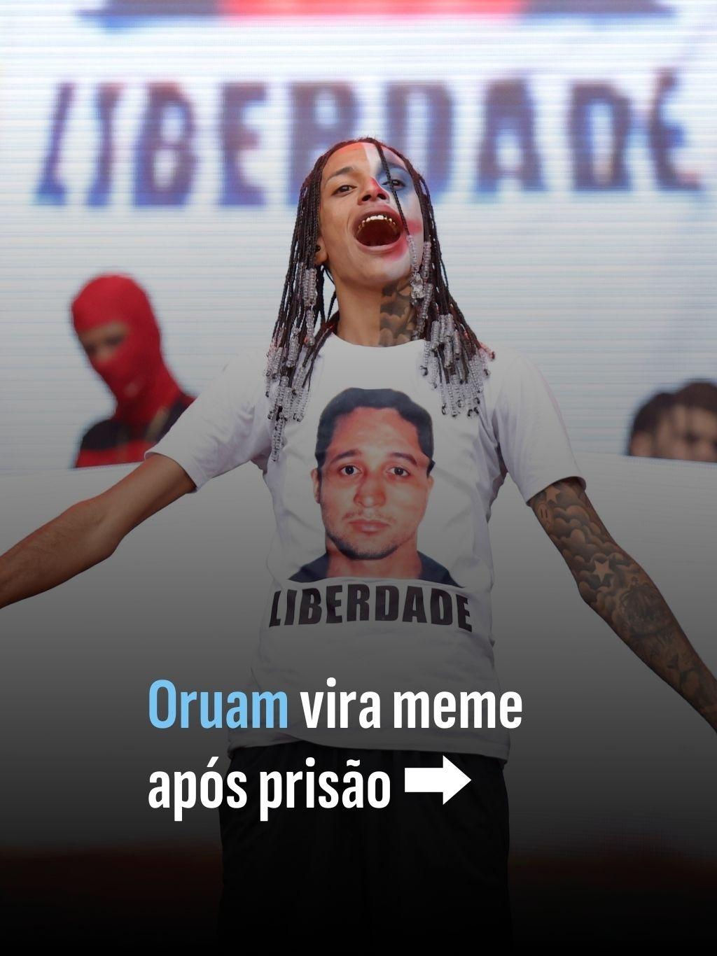 Oruam vira meme após prisão