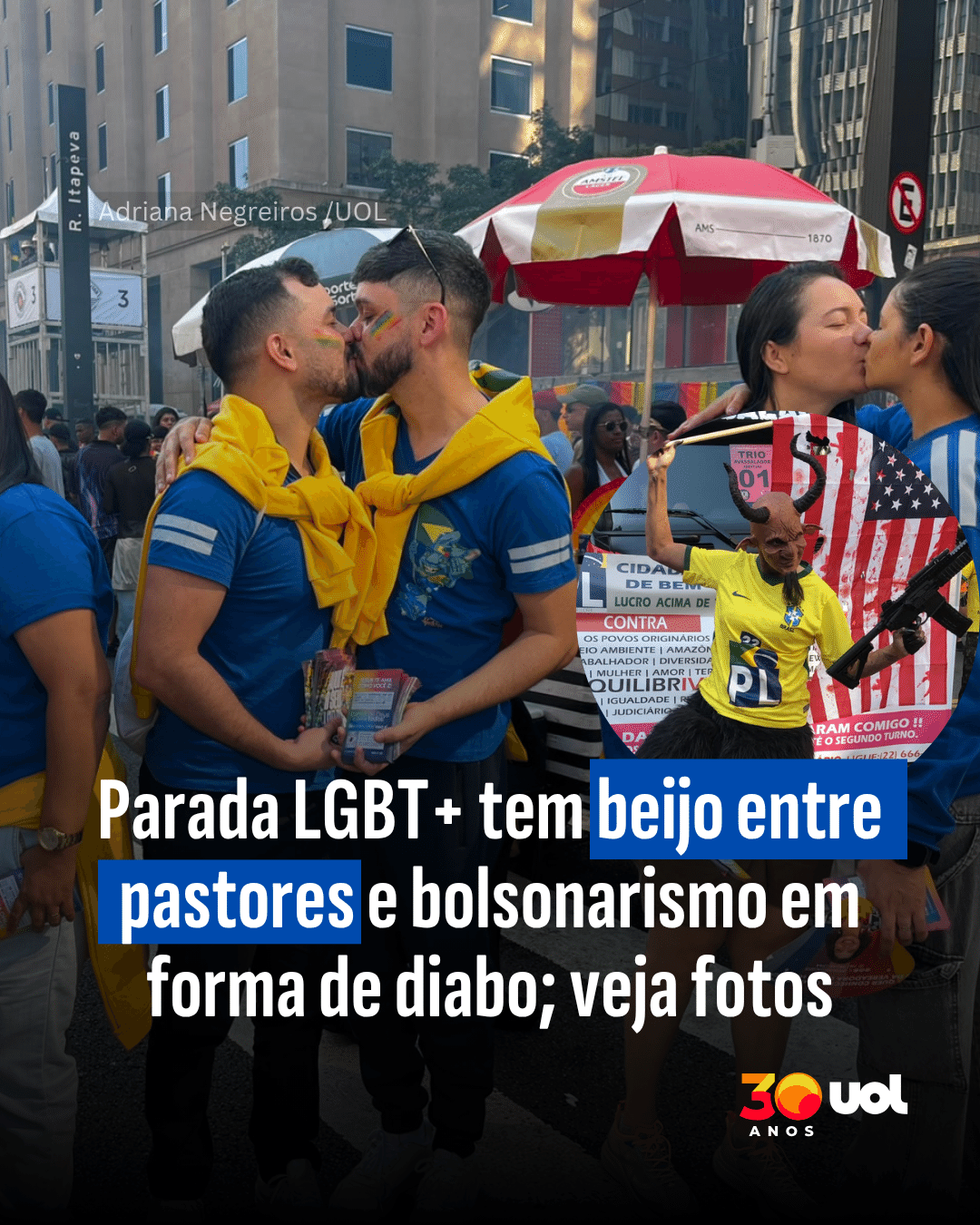 Igreja inclusiva e app de nudes reais: o que rolou na parada LGBT+