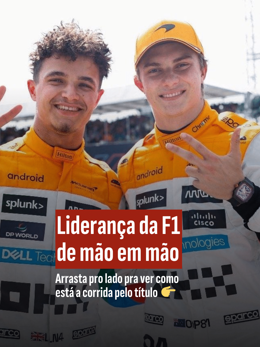 A liderança da F1 está de mão em mão e pode mudar de novo esse final de ...