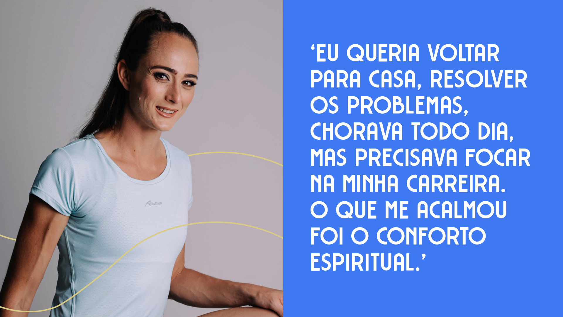 Minha História: Flávia Maria de Lima, do atletismo, combate o machismo