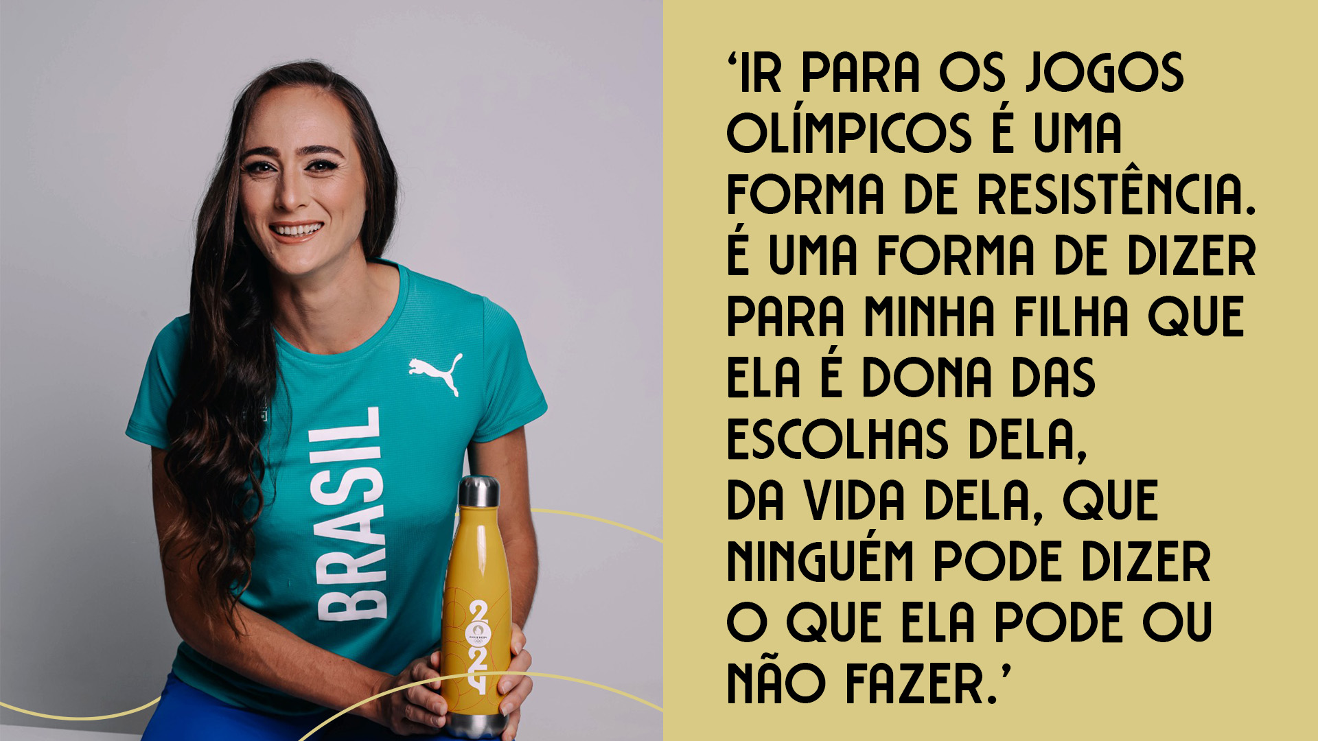 Minha História: Flávia Maria de Lima, do atletismo, combate o machismo