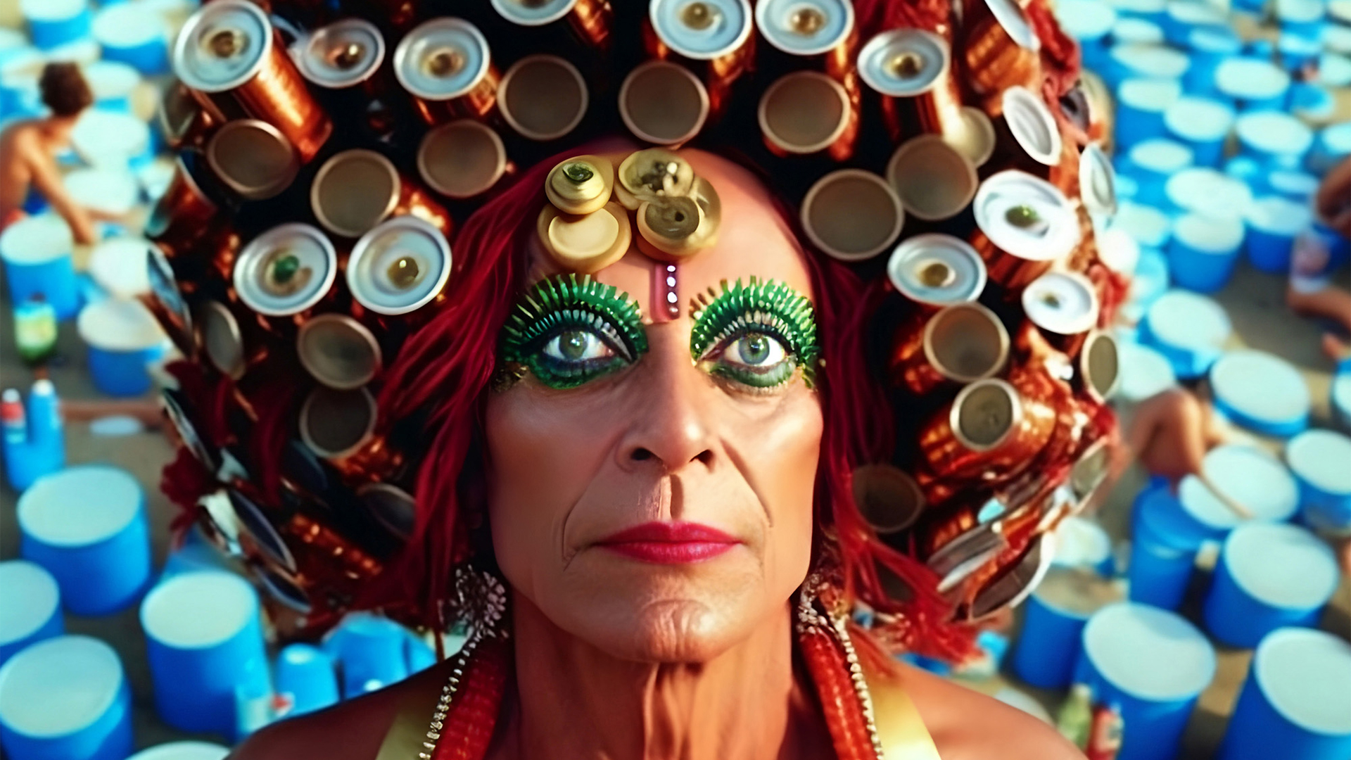 Carnaval com inteligência artificial: as obras de Pedro Garcia