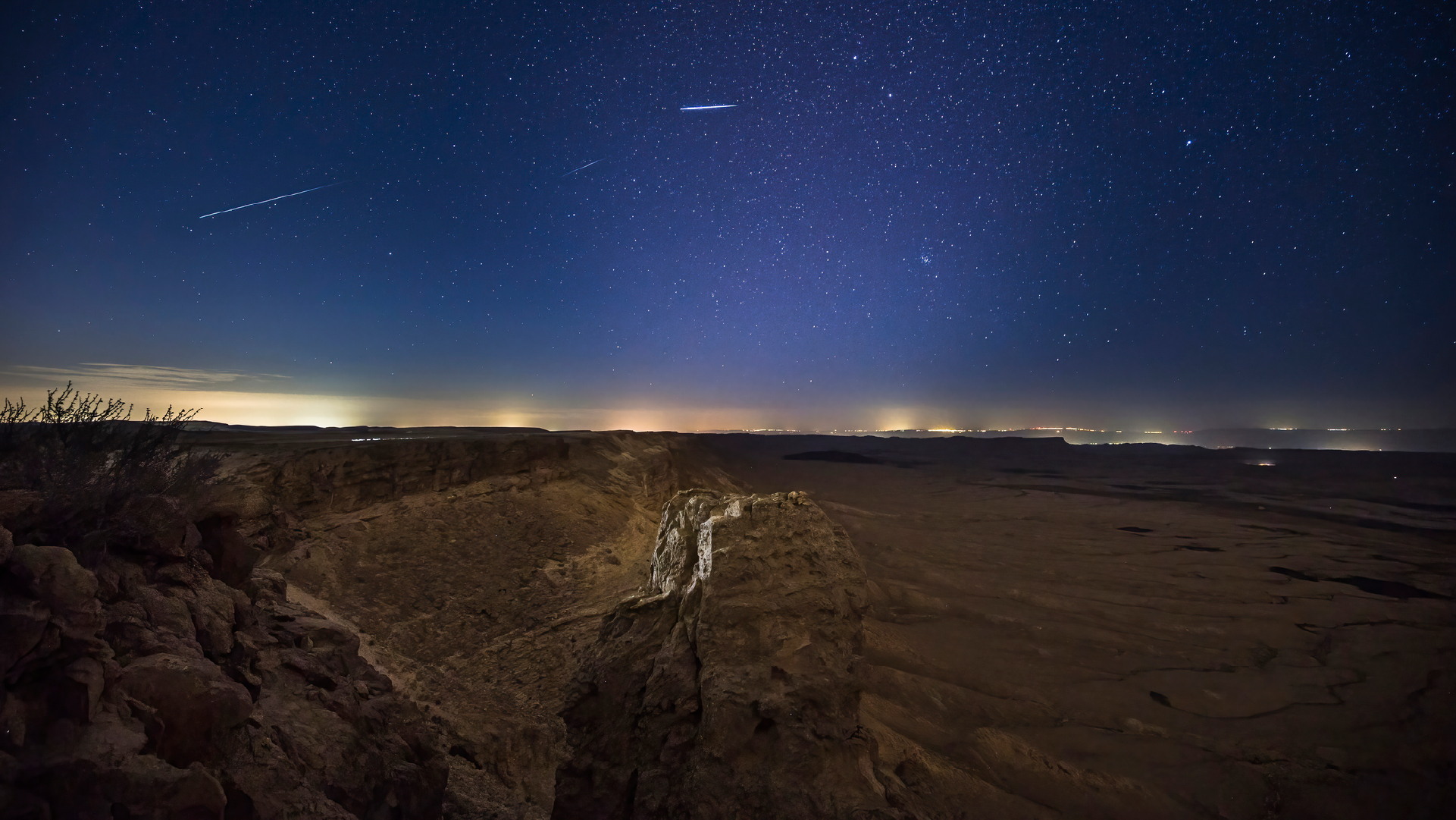 Deserto de Negev revela Israel fascinante das estrelas ao mar