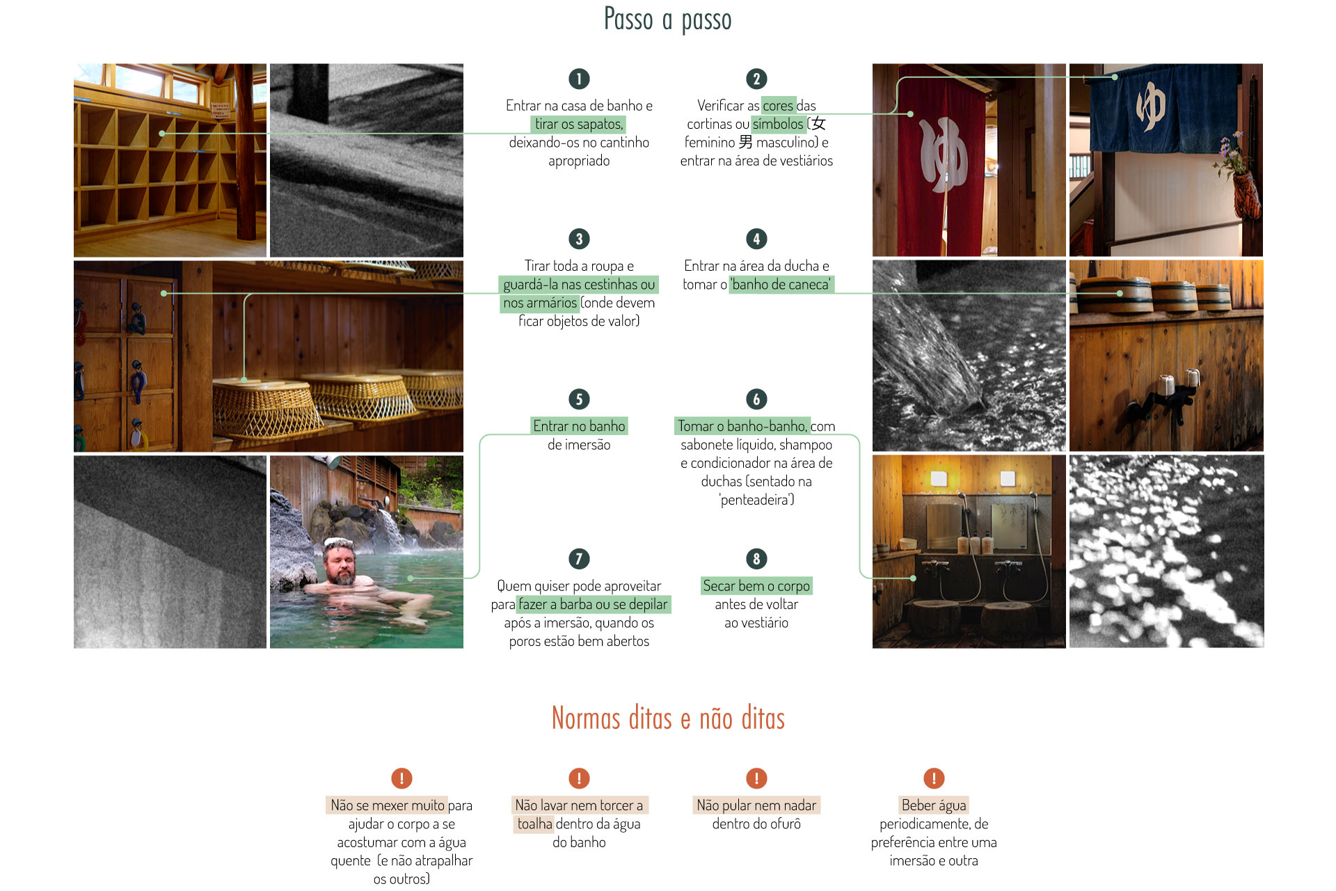 Como funciona o onsen, o banho de águas termais no Japão