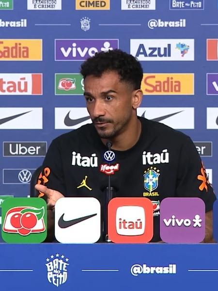 Endrick impressiona Danilo em treino e quase machuca goleiro com chute