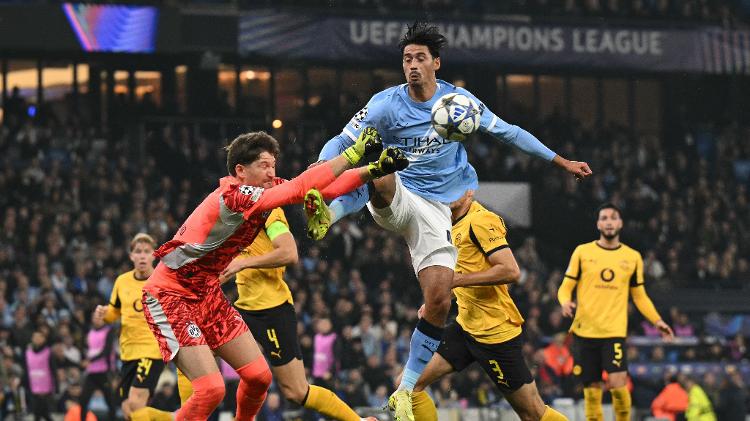 Manchester City goleia o Borussia Dortmund pela Liga dos Campeões